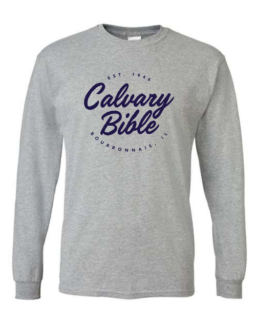 Adult Calvary Bible Church Circle Logo Longsleeve – Wear The Logo