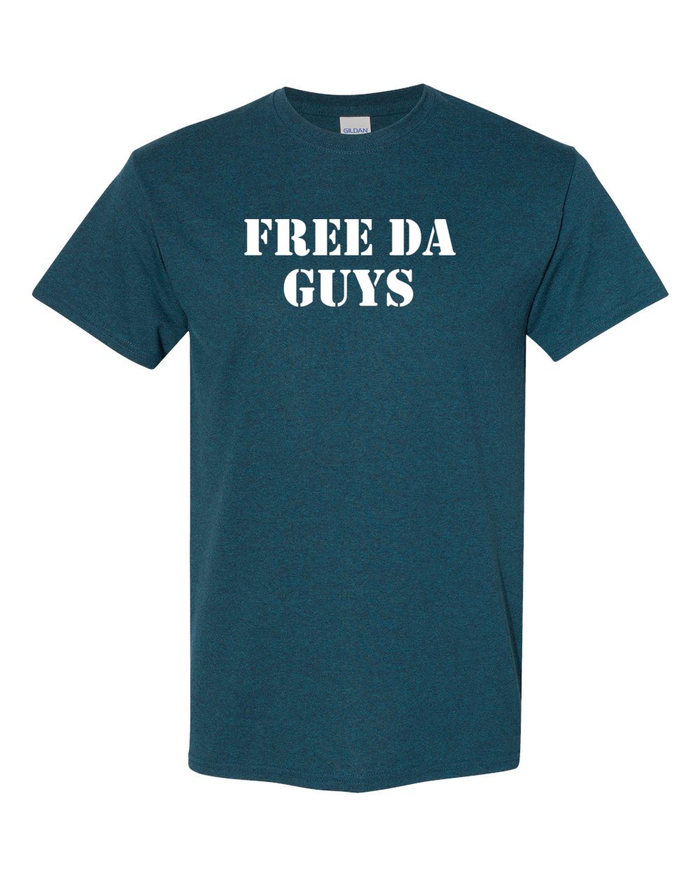 Free Da Guys Wording T-Shirt – Wear The Logo