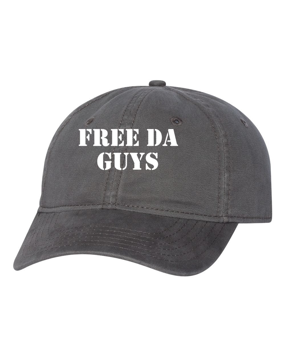 Free Da Guys Wording Unstructered Cap – Wear The Logo